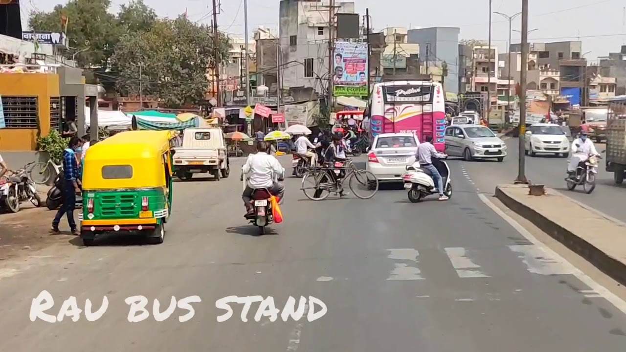 Journey from Mhow To Indore in a Public Bus || Thakur || Indore - Mhow ...