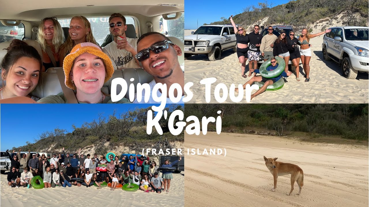 AUSTRALIA VLOG 11 || K'Gari Island (Fraser Island) || 4WD's Camping ...