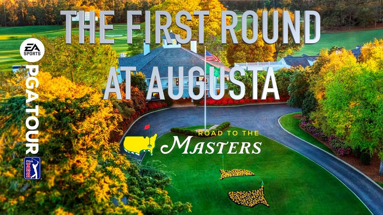 EA Sports PGA Tour The First Round at Augusta | Full Play Through with ...