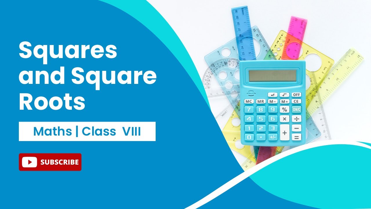 Square Numbers | Squares and Square Roots | Class 8 - YouTube