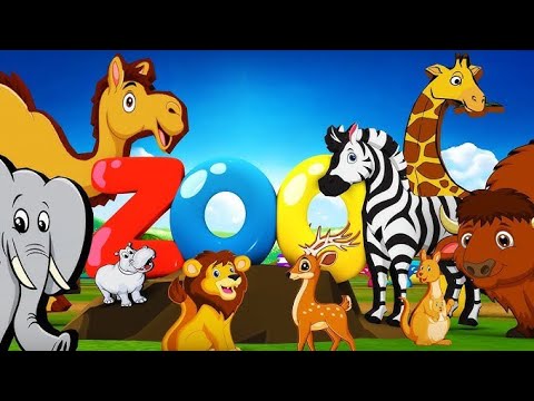 Dancing Animals at the Zoo - Fun Nursery Rhyme for Kids Nursery Rhymes ...