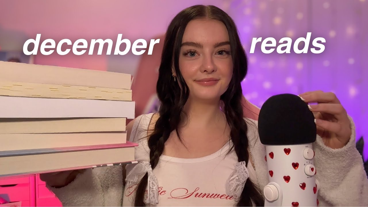 ASMR 9 of the books i read in december 🌨️ monthly reading wrap-up - YouTube