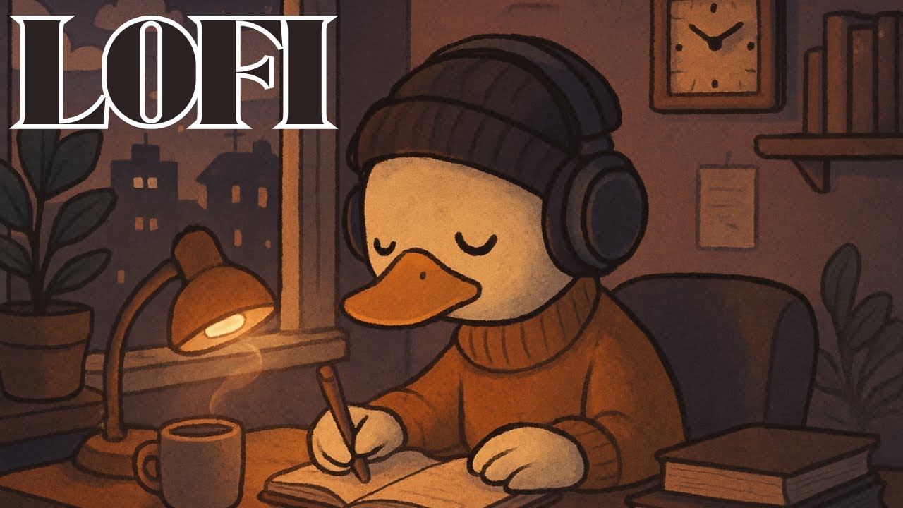 Relaxing Lofi with a Duck on a Rainy Day | LOFI DUCK - YouTube