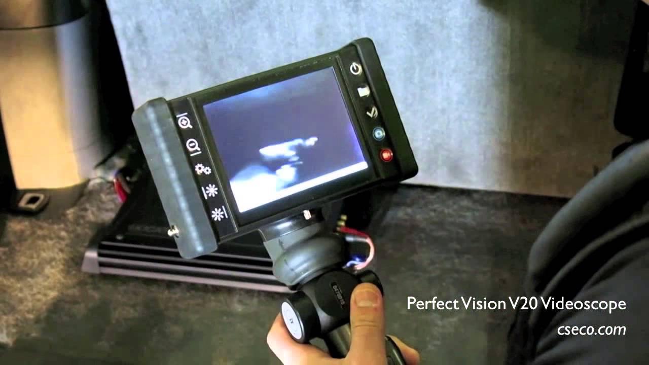 Watch the CSECO Perfect Vision V20 Videoscope In Use - YouTube