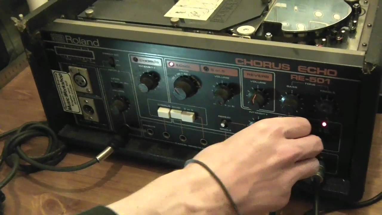 Roland RE-501 Chorus Echo - Analog Vintage Tape echo / space echo - YouTube
