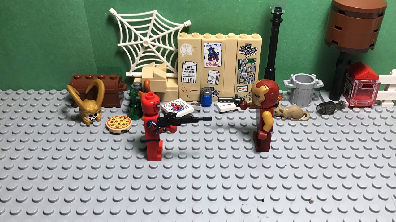 LEGO Marvel Airsoft - YouTube