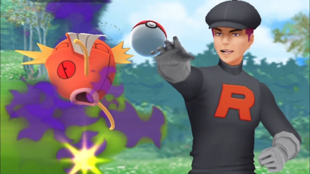 《Pokémon GO》別鬧了！3連發暗影鯉魚王｜コイキング Shadow Magikarp｜Team GO Rocket - YouTube