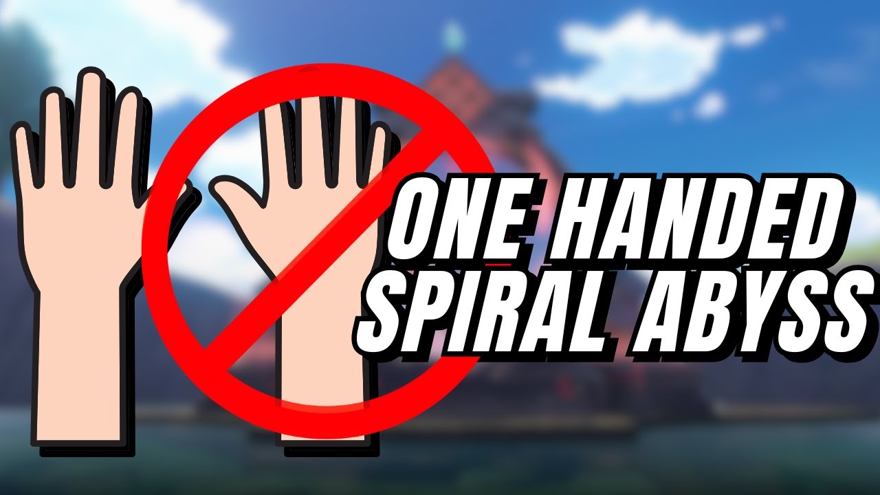 Playing Genshin Impact with one hand 😏🥵 (36 stars abyss) - YouTube
