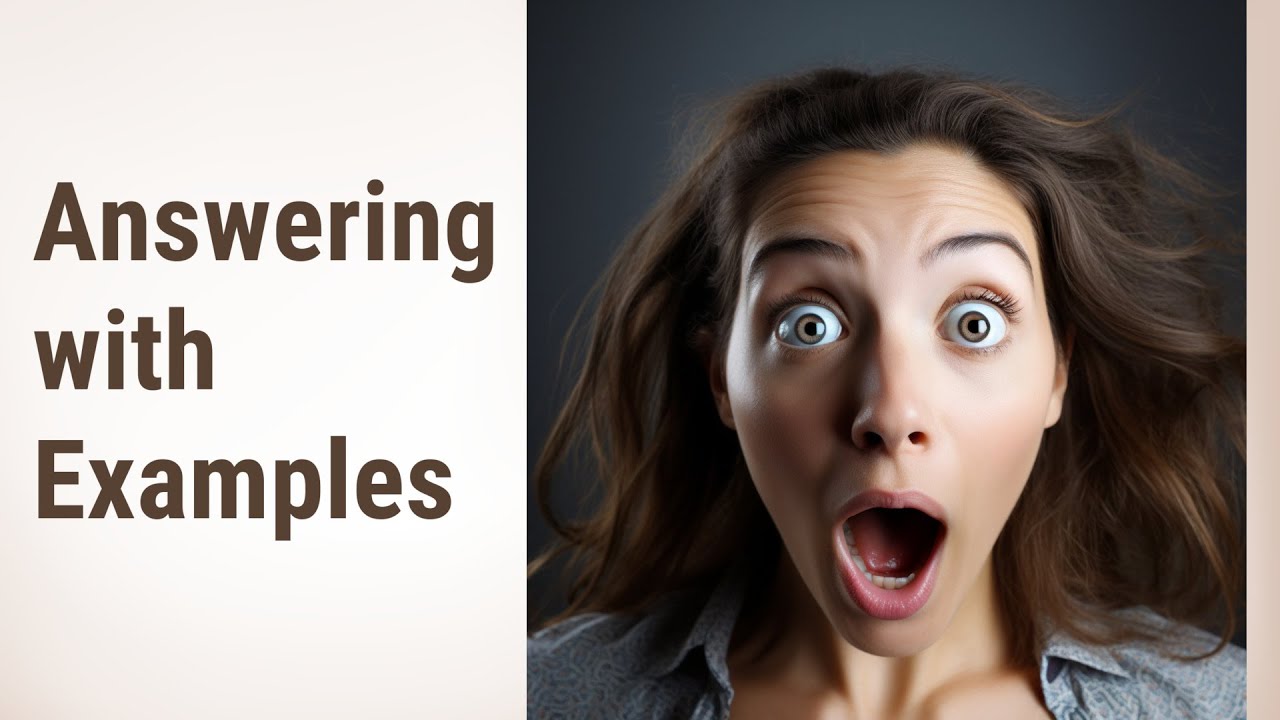 Mastering Conversational English: Answering with Examples - YouTube