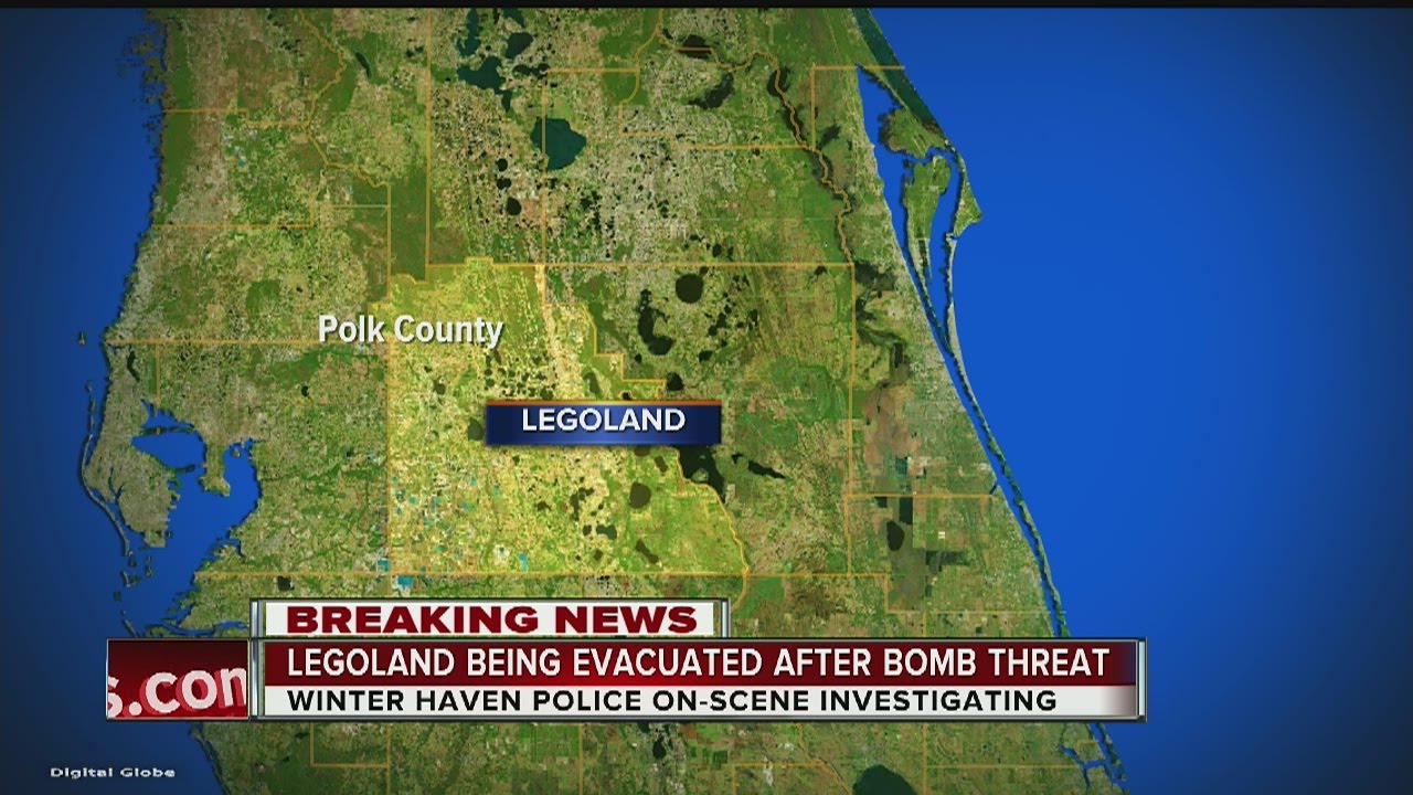 Legoland being evacuated due to bomb threat - YouTube