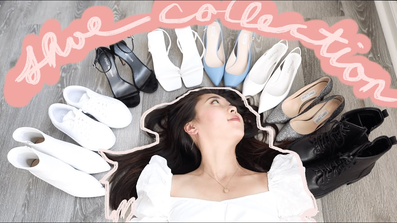 my shoe collection + styling tips! - YouTube