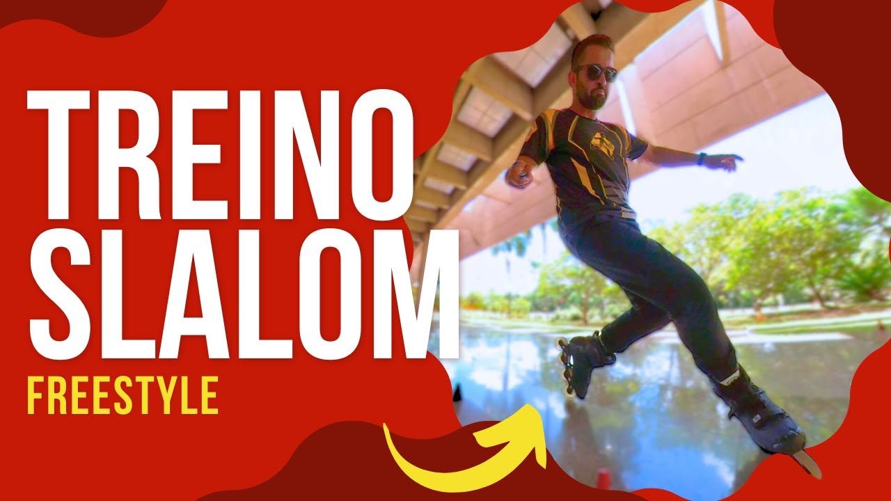 TREINO DE SLALOM FREESTYLE COM CAMERA INSTA 360 - YouTube