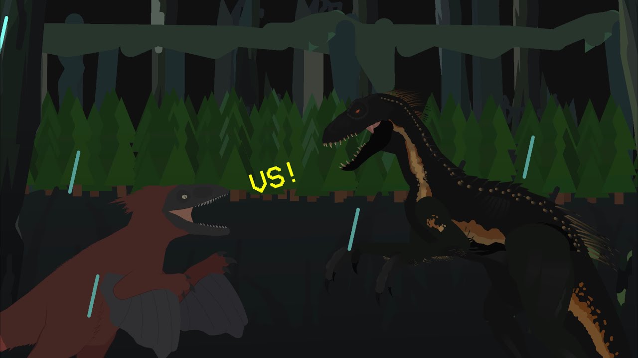 Indoraptor vs pyroraptor |sticknodes animation | Jurassic world ...