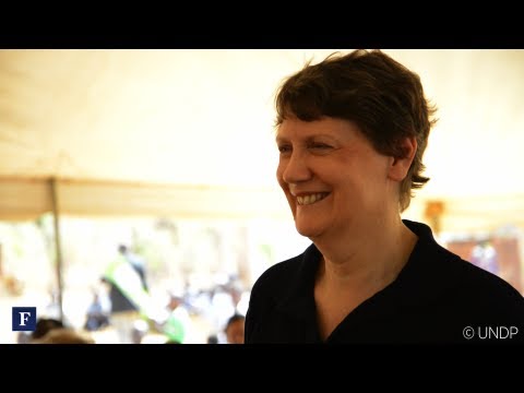 UNDP's Helen Clark Creates Ladder For Women | Forbes - YouTube
