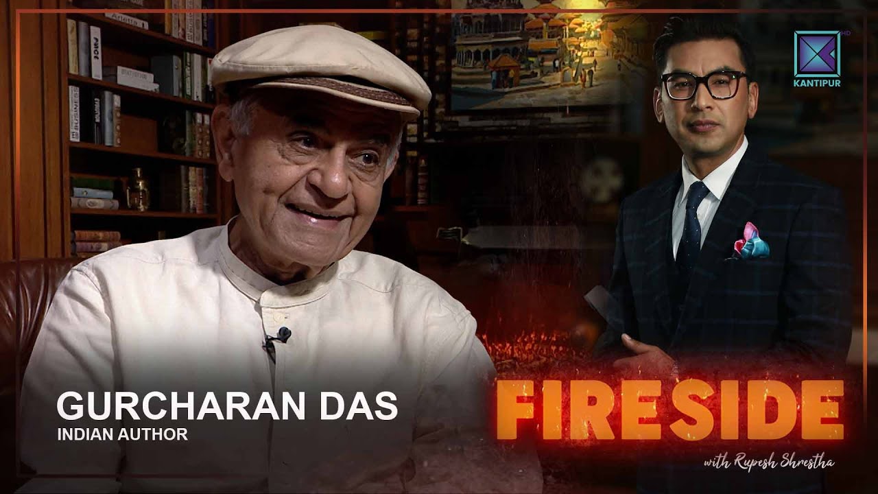 Gurcharan Das ( Indian Author) | Fireside | 09 September 2024 - YouTube