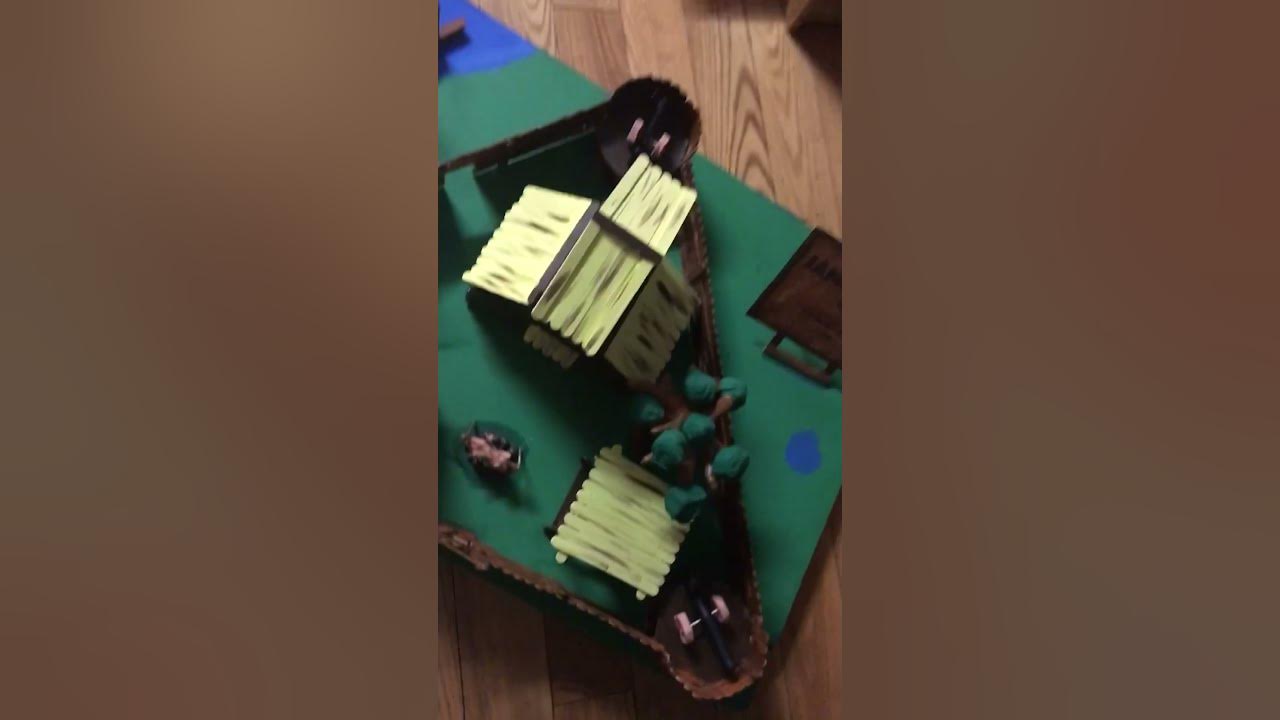 Jamestown art project - YouTube