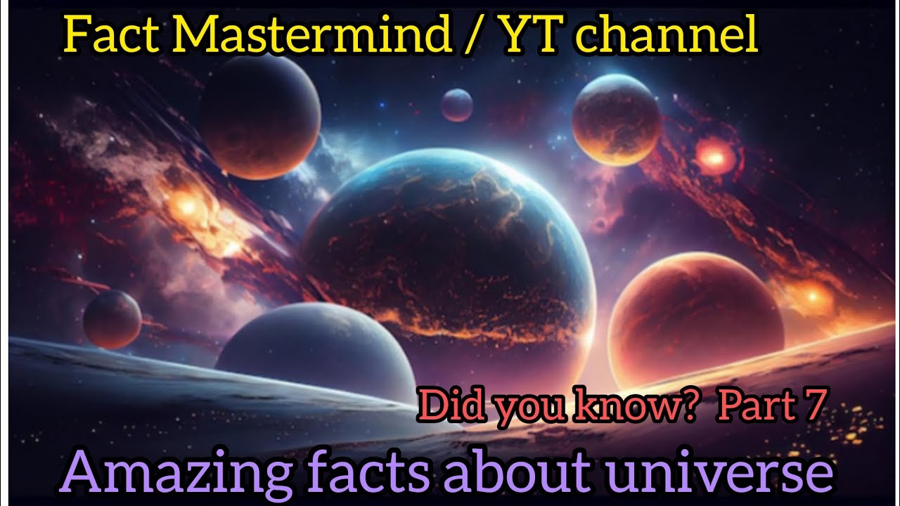 Facts about Universe| Facts about Space| Facts about Solar System ...