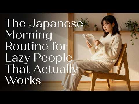 The Japanese Morning Routine for Lazy People That Actually Works