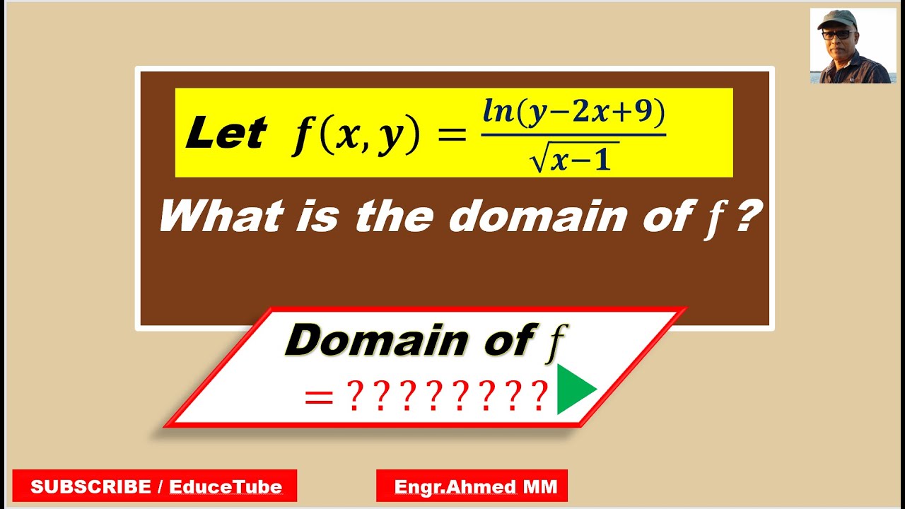 McMaster University Math Test (1M03) - 10 / Domain of Function - YouTube
