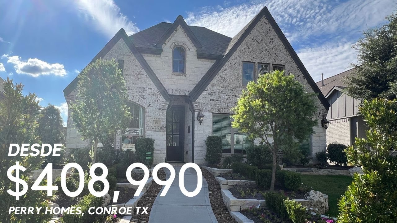 #15 Casa Perry Homes en Conroe TX, Casa nueva 1 piso por Perry Homes en ...