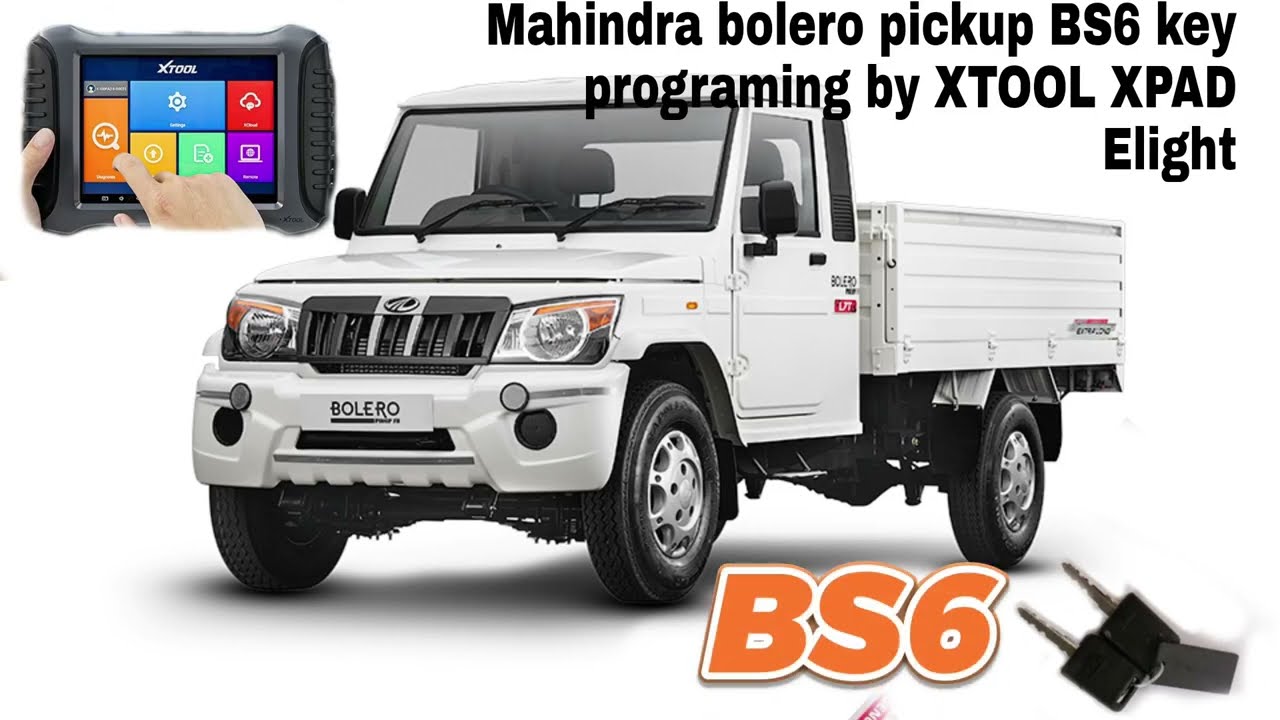 Mahindra bolero pickup BS6 key programing @XTOOL INDIA@Arpit AbTech Official - YouTube