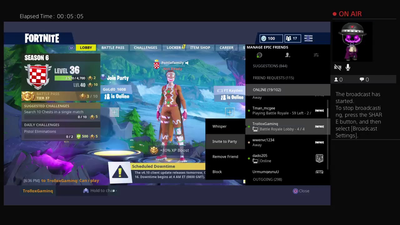 Kid Fortnight player +gameplay playing with subs good player - YouTube