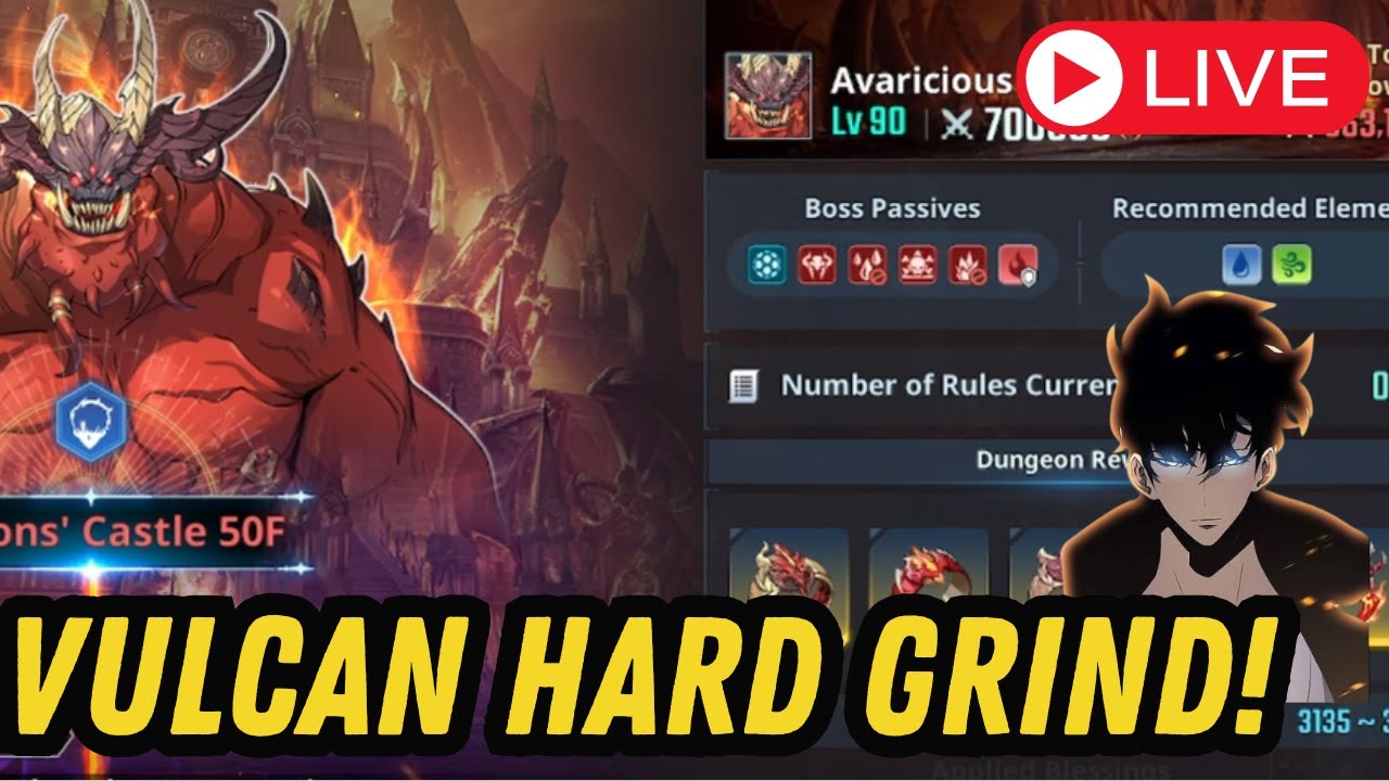 3 Gates Key Grind! Vulcan Hard! Day 106 (Level 85 | 712,730 MAX POWER ...