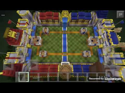 Clash Royale Map In Minecraft P.E ( Showcase ) - YouTube
