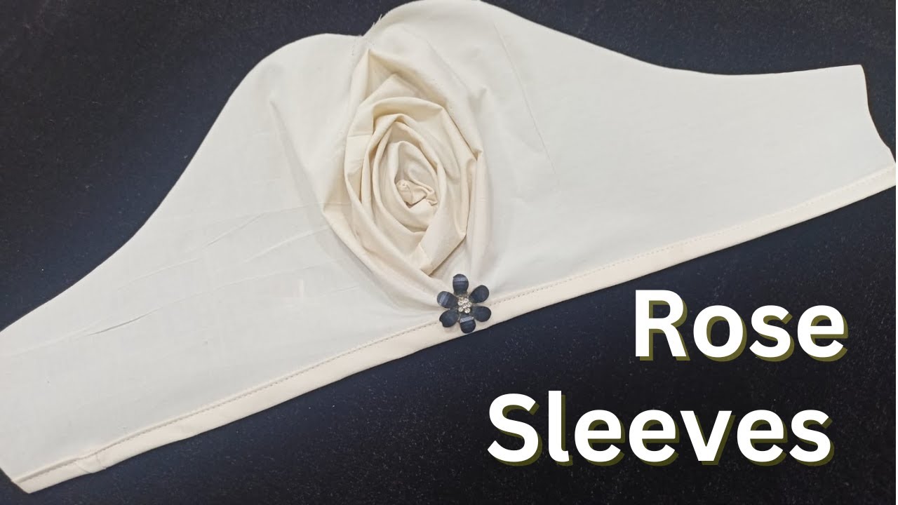 Rose Sleeve Designs | Rose Sleeves Cutting and Stitching | Rose Sleeve ...