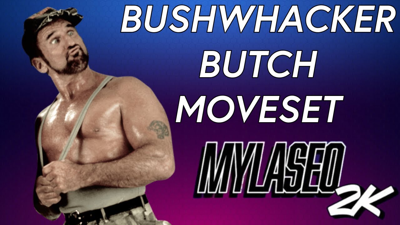 Bushwhacker Butch Moveset (WWE 2K24) - YouTube