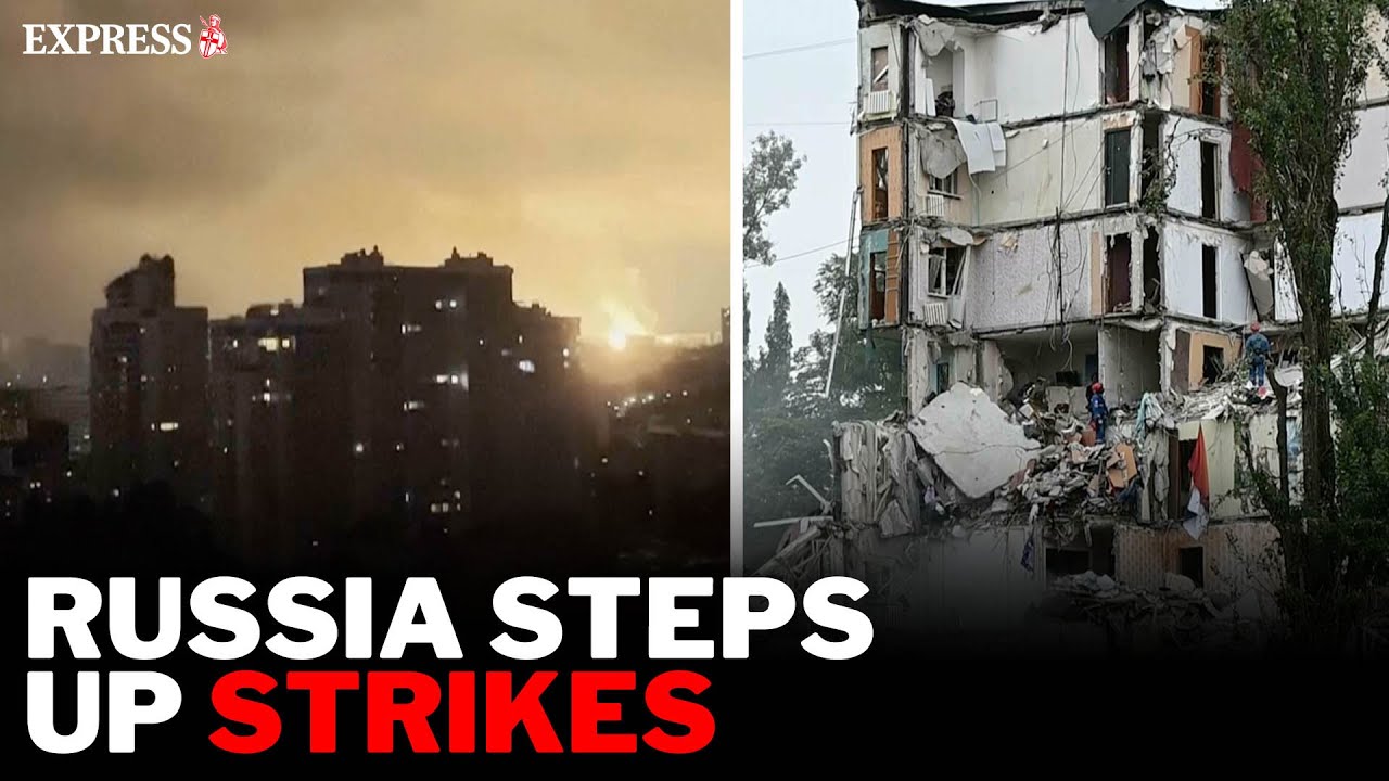 Horror in Kyiv as ruthless Russian airstrikes leave 6 dead and dozens ...
