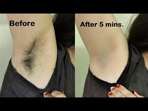How i removed my Armpit Hair - NO WAX | SHAVE & Remove Underarms Hair at Home