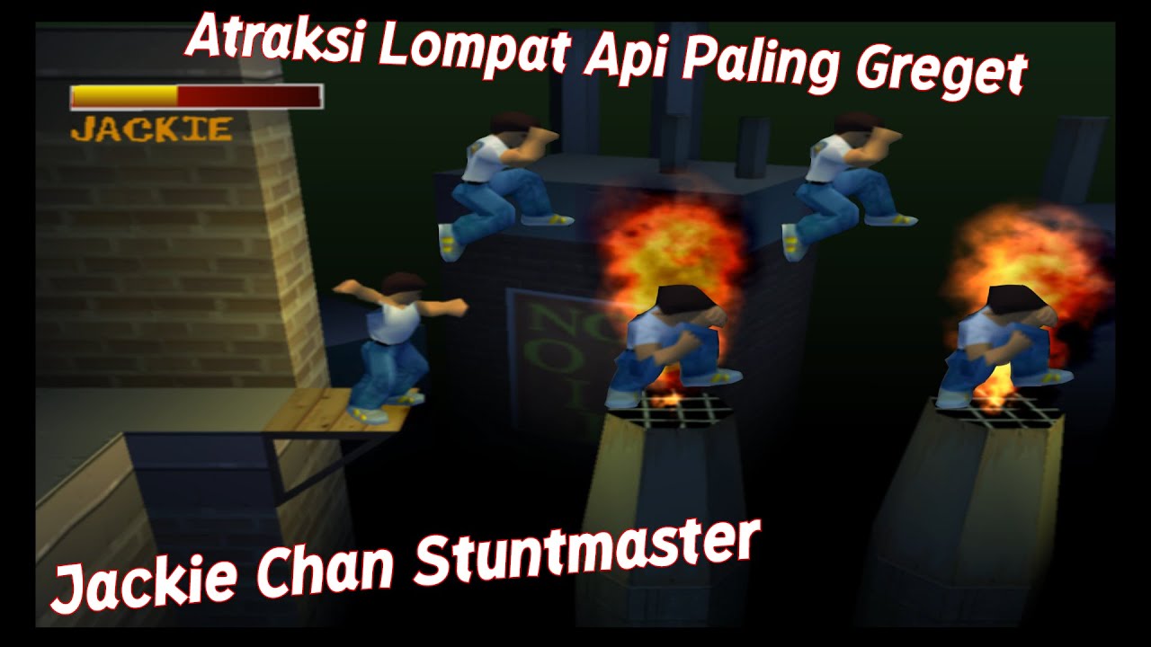 ATRAKSI LOMPAT API BERSAMA JACKIE CHAN - JACKIE CHAN STUNTMASTER BAHASA ...