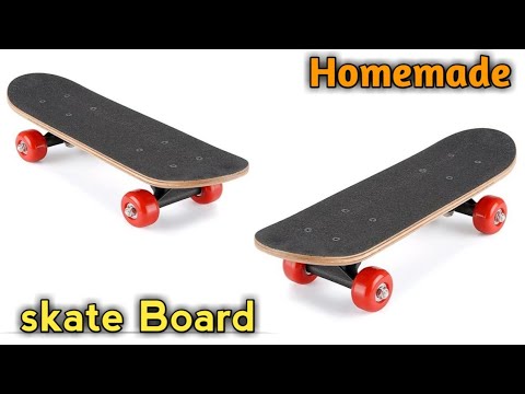 How to make Skateboard at home | Cardboard skateboard | homemade ...