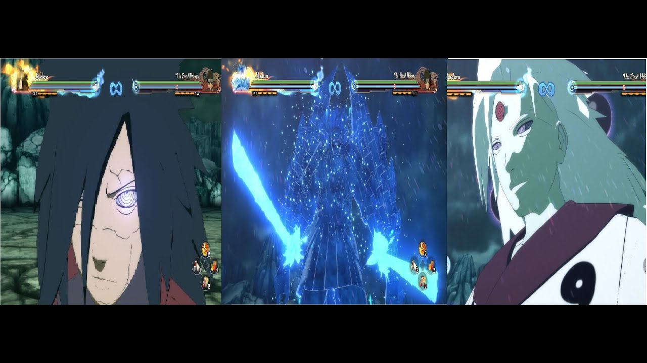 MADARA - ALL AWAKENINGS & ULTIMATE JUTSUS - YouTube