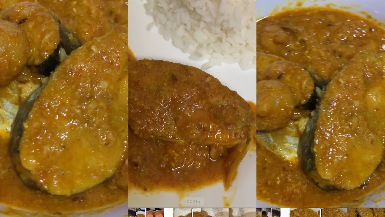 How to cook boyal fish #easyrecipe #boyal fish #নারকেল দিয়ে বোয়াল মাছ ...