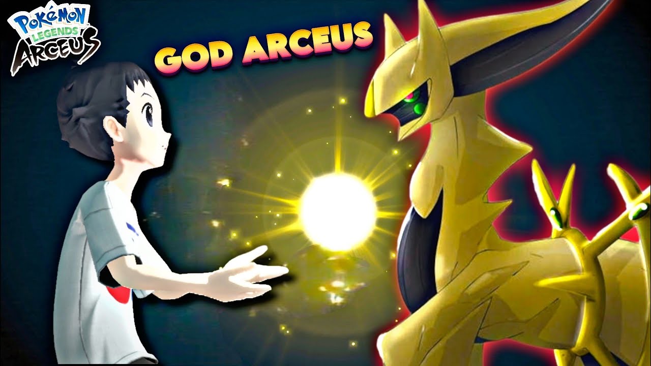 I MET GOD OF POKEMON ARCEUS | POKEMON LEGENDS ARCEUS #1 - YouTube