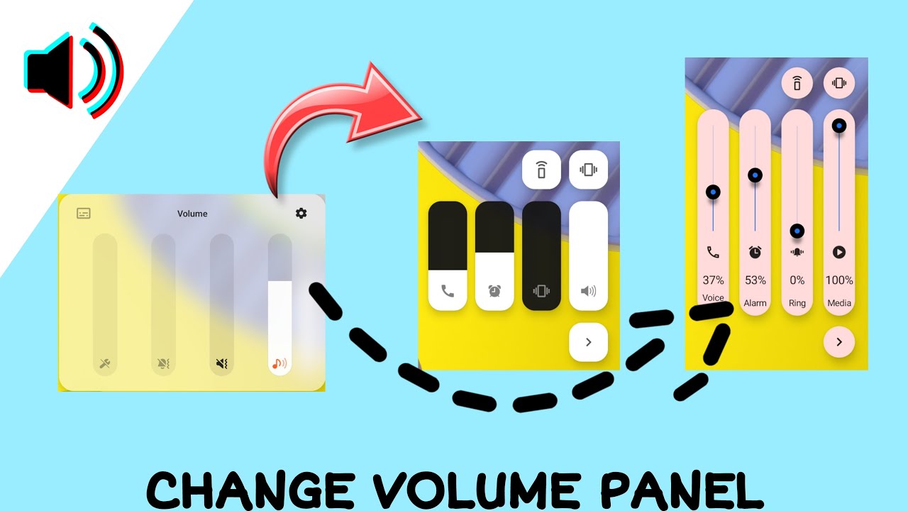 H use Volume Style App Change || Volume Bar Style Android | Customize ...