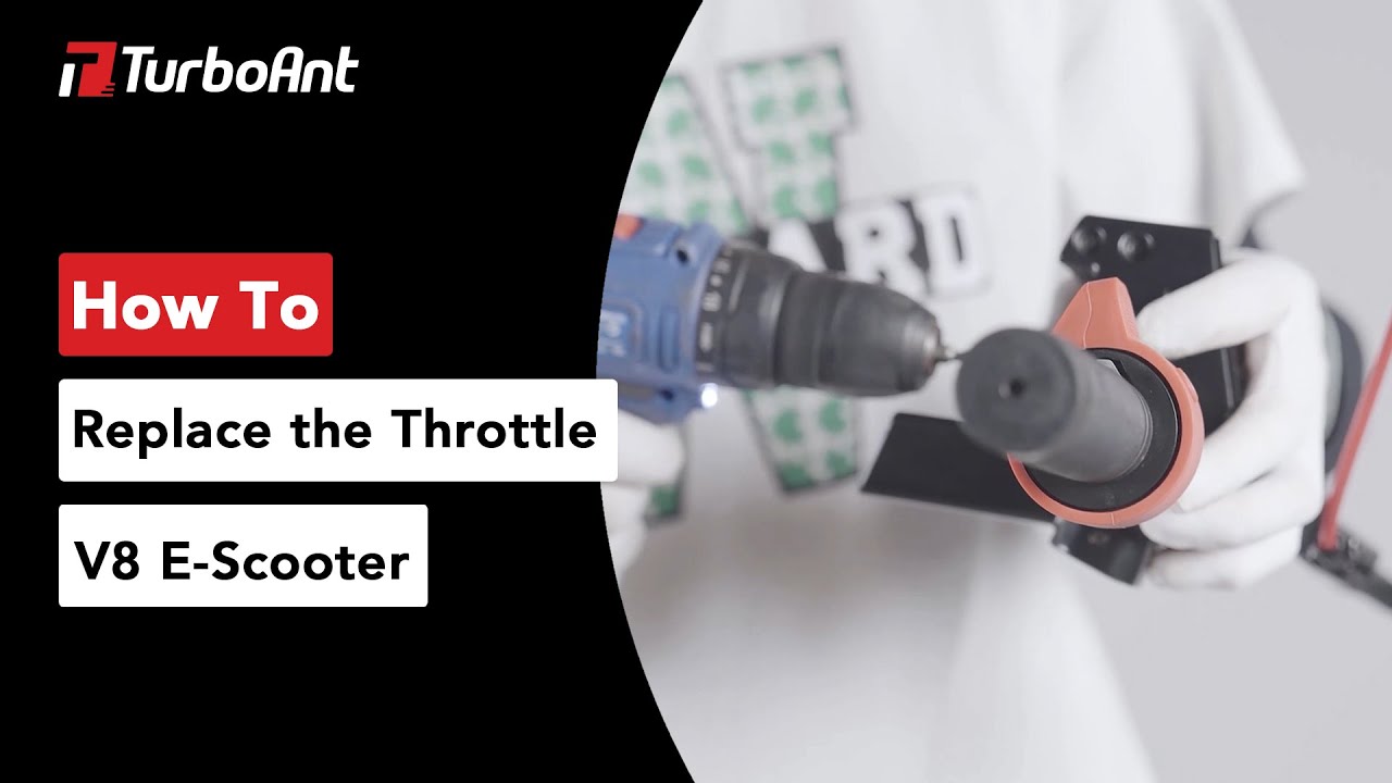 How to Replace the Throttle for TurboAnt V8 - YouTube