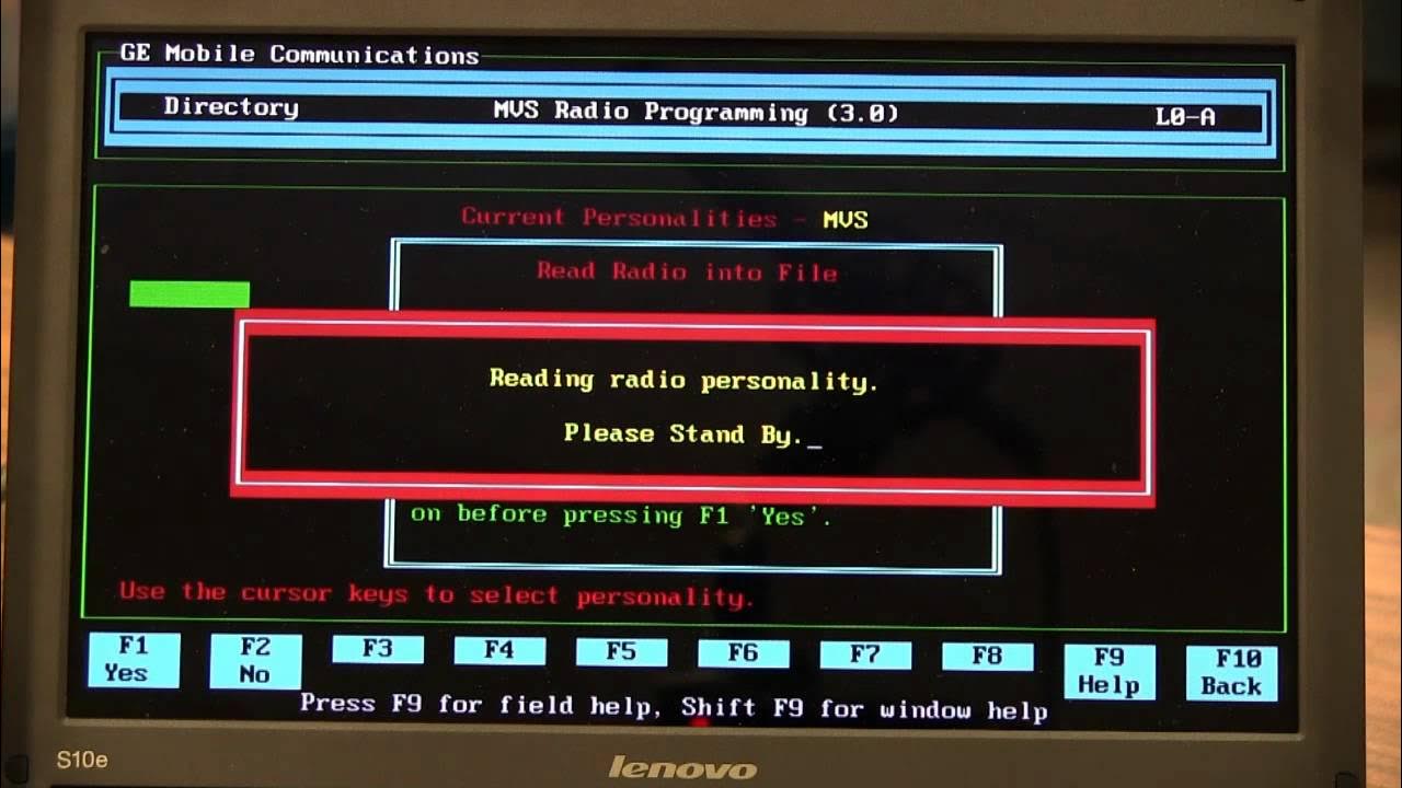 GE ERICSSON MVS MOBILE PROGRAMMING CABLE - YouTube