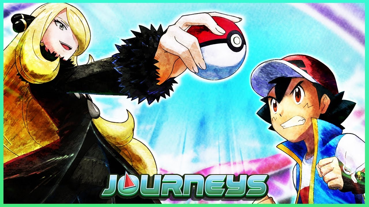 ASH vs CYNTHIA! - Ash's STRUGGLE? | Pokémon Journeys Episode 123 Review ...