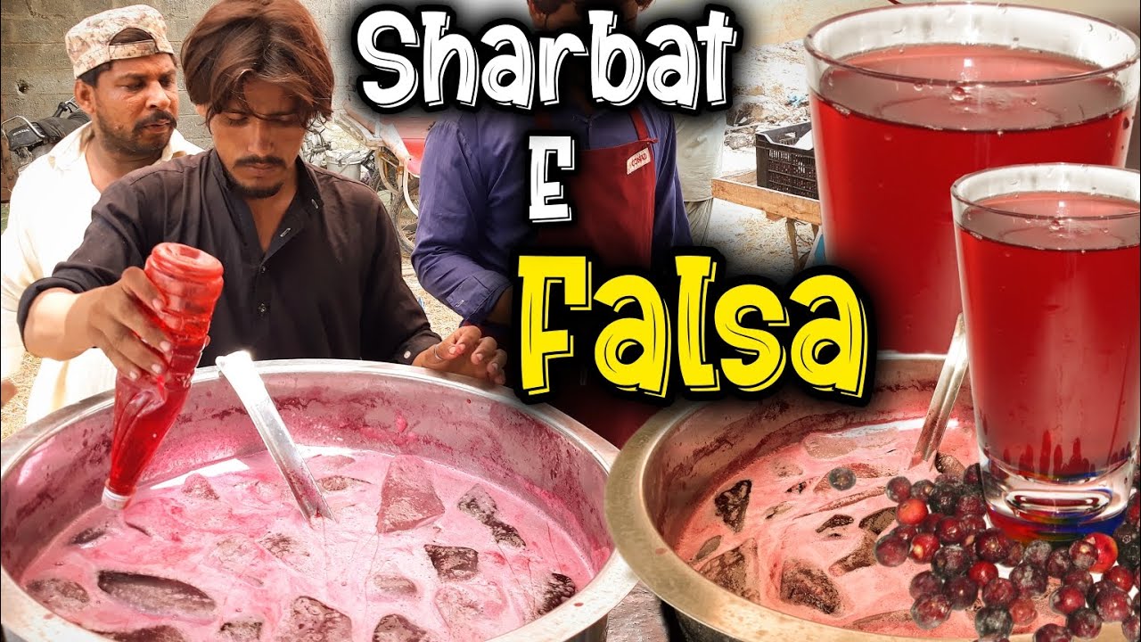 30/- RS FALSA DAILY 1000+ GLASS MAKING OF REFRESHING FALSA JUICE|PHALSA ...