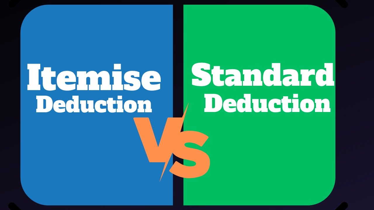 Itemize Deduction Vs Standard Deduction What s The Diff YouTube itemize-deduction-vs-standard-deduction-what-s-the-diff-youtube