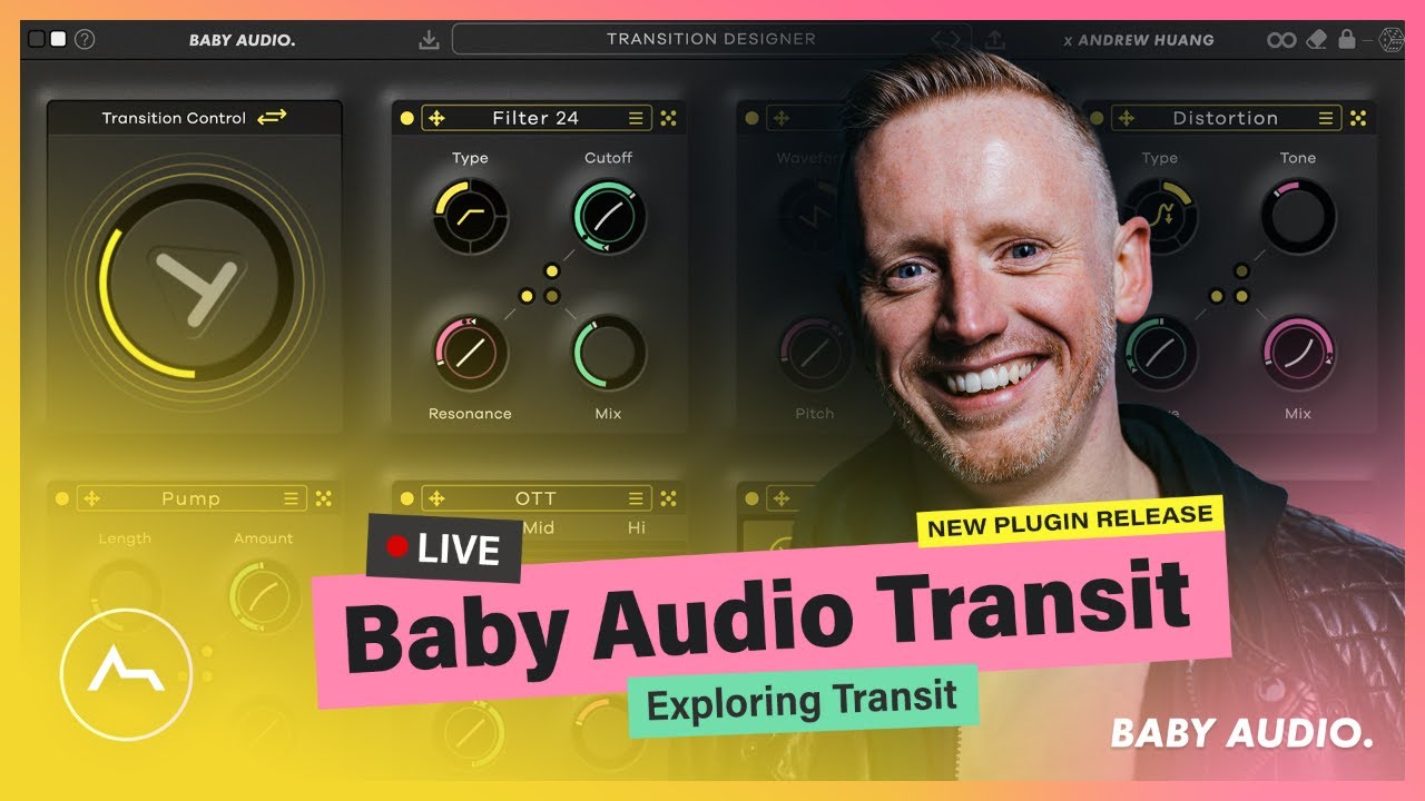 Baby Audio TRANSIT - The Ultimate Transition Designer - YouTube