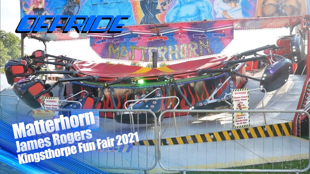 Matterhorn - James Rogers (Offride) @ Kingsthorpe Fun Fair 2021 - YouTube