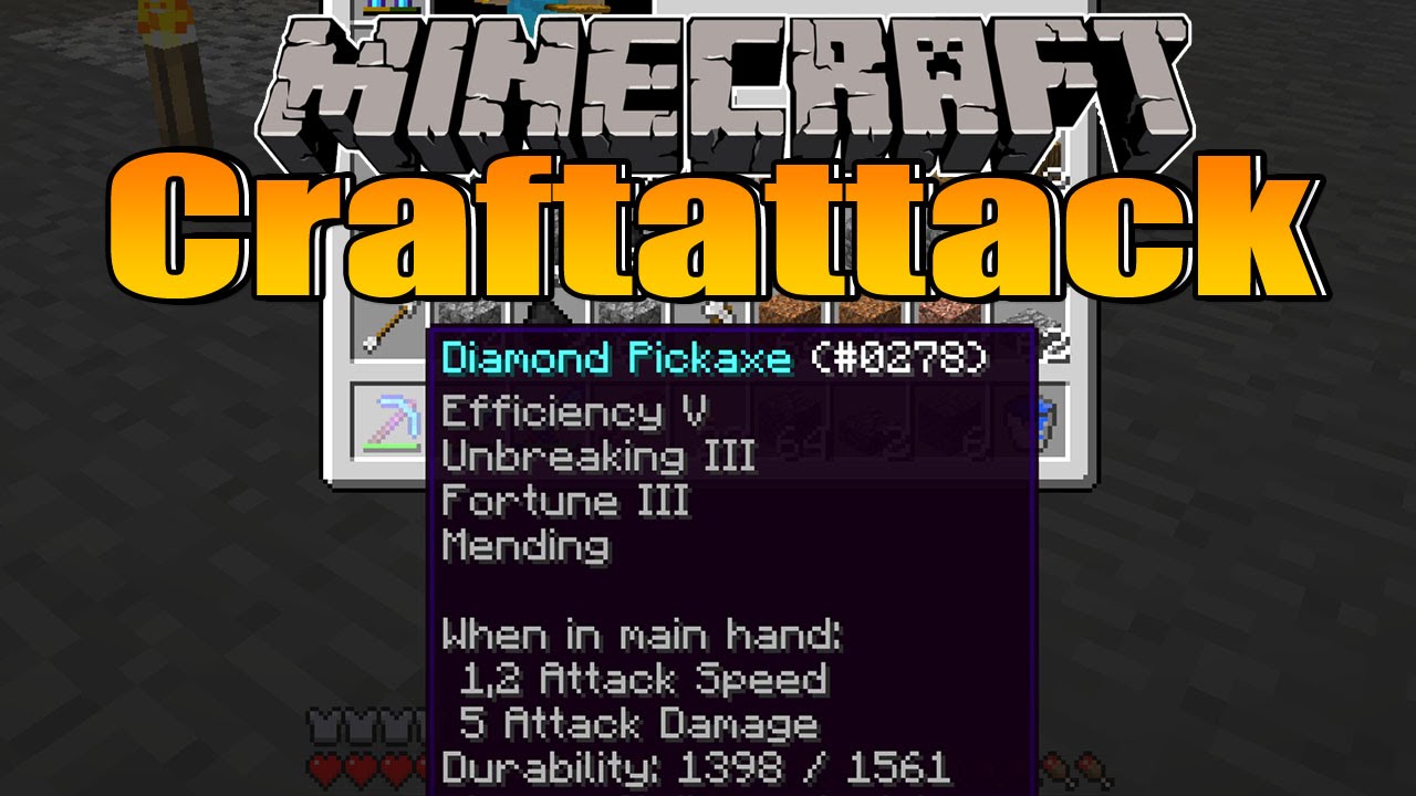 Mending Bücher! - Minecraft Craftattack 3 Folge #17 - YouTube