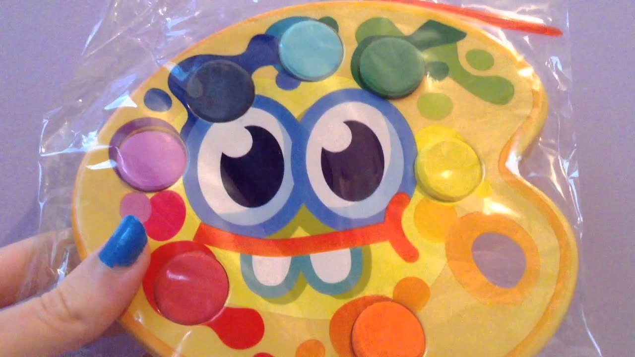 Moshi Monsters Splatter Paint Kit - YouTube