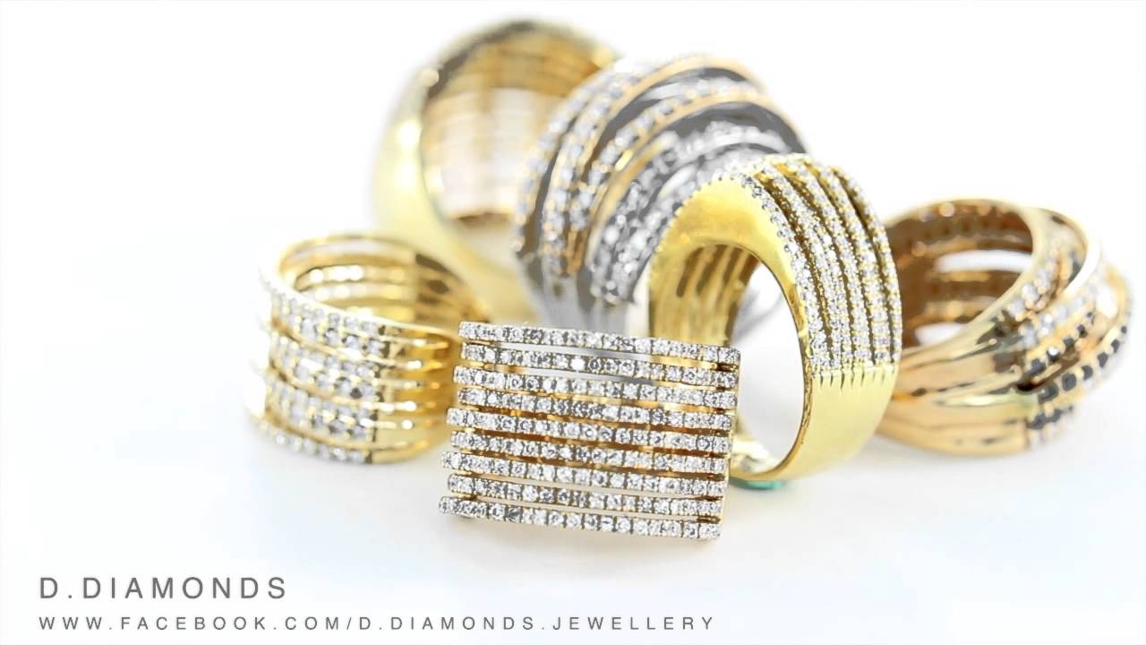 D.Diamonds Exclusive Fancy Rings - YouTube