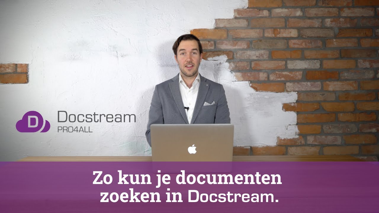 Hoe kun je documenten zoeken in DOCSTREAM? | Pro4all - YouTube