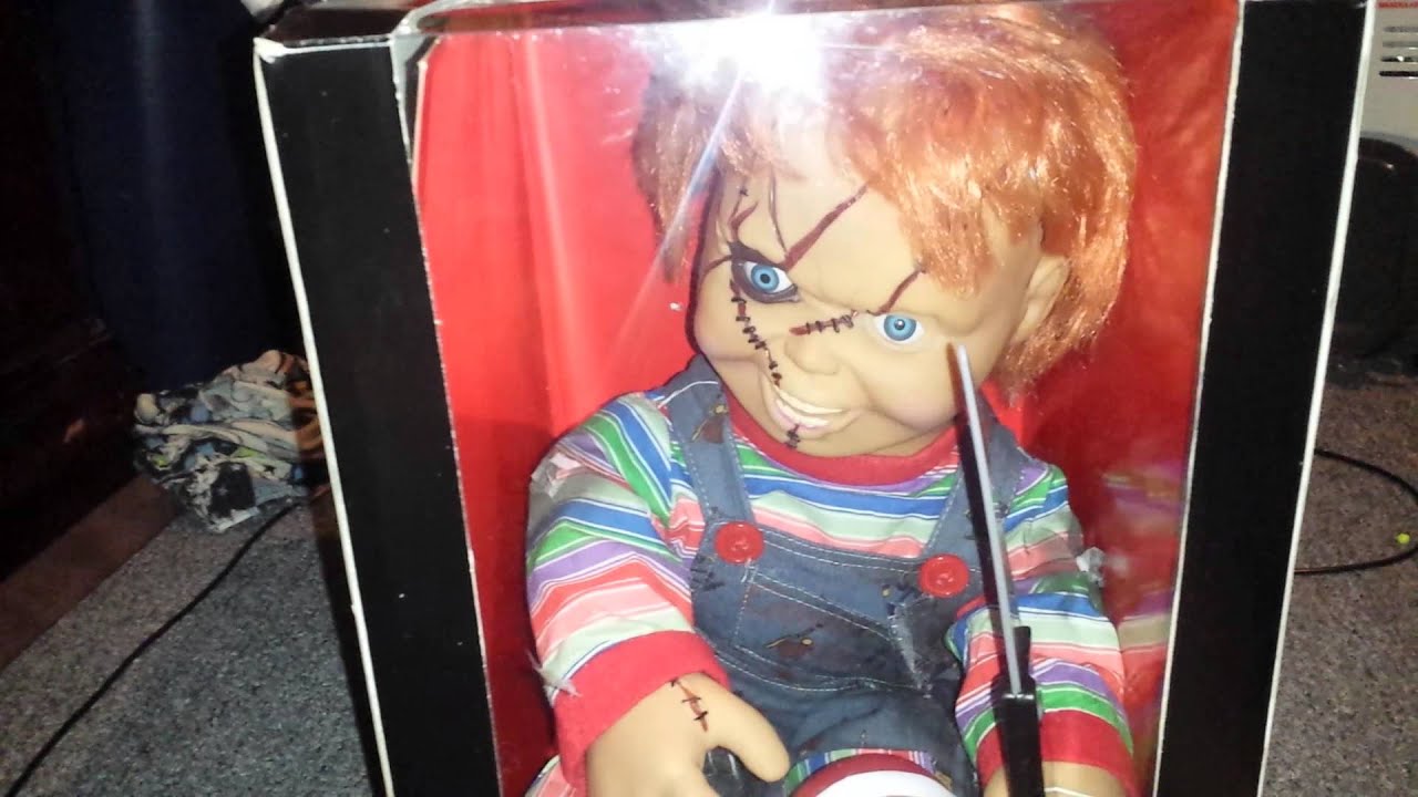 New Talking Animated Chucky Doll - YouTube